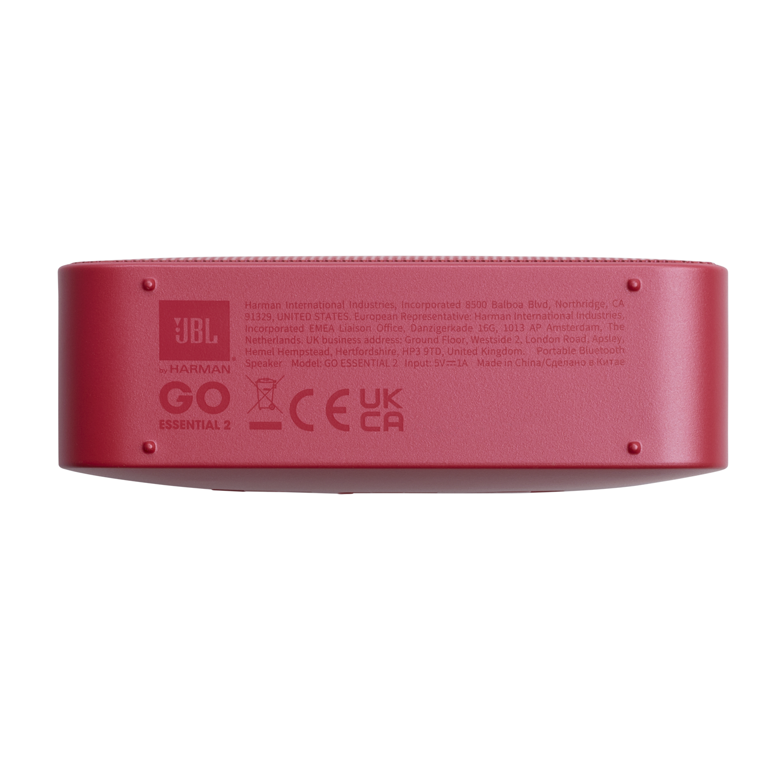 JBL Go Essential 2 | Caixa de som portátil à prova d’água