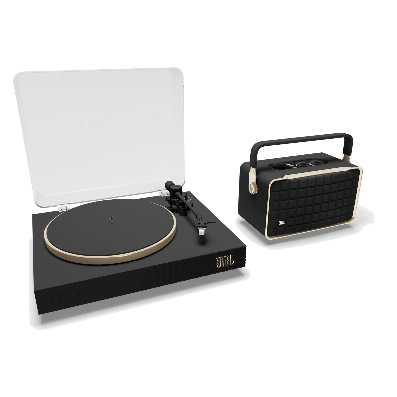 Combo Caixa Som Retro Authentics 300 + Spinner BT | JBL