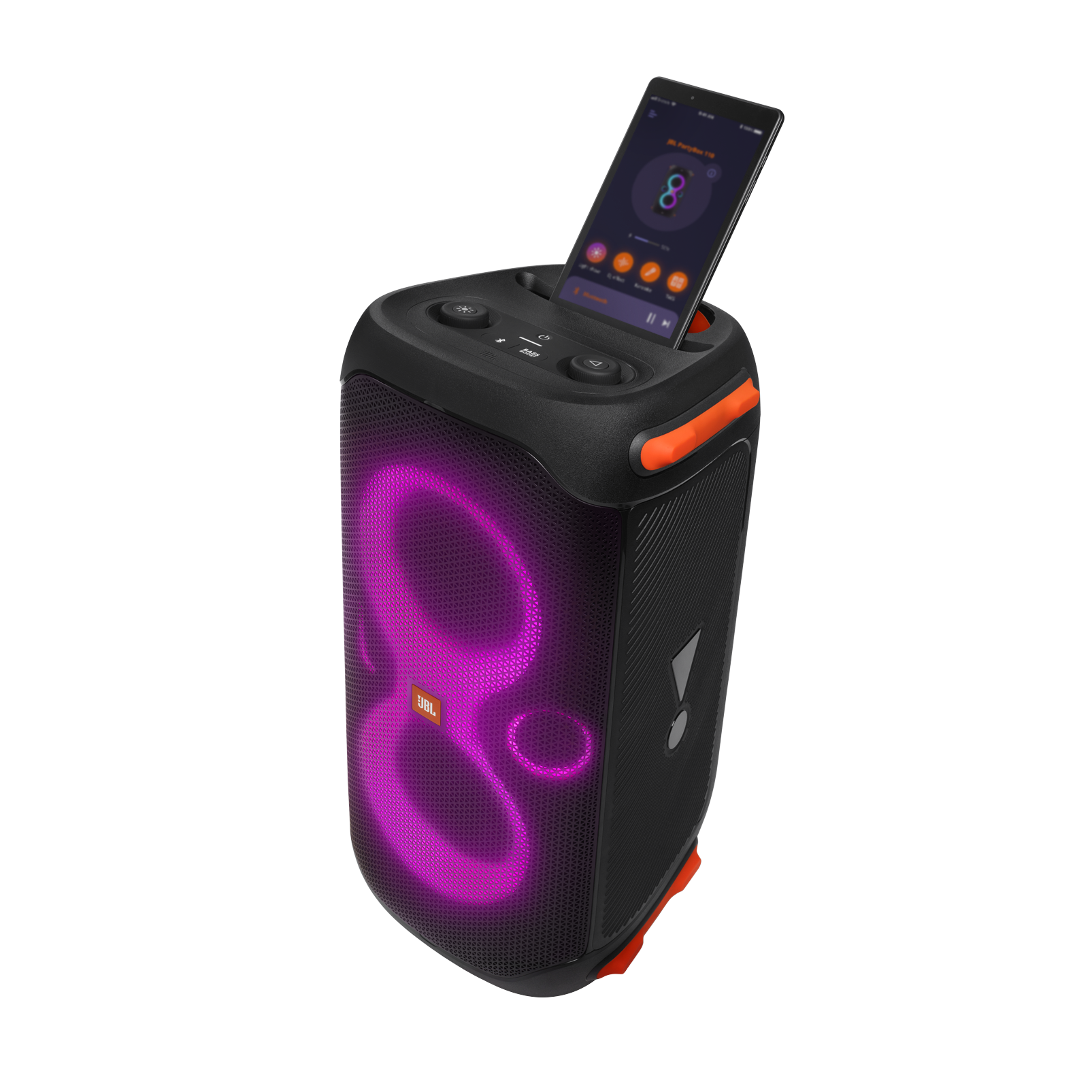 JBL Partybox 110 | Caixa de som portátil para festas com som potente de 160W RMS, luzes ...