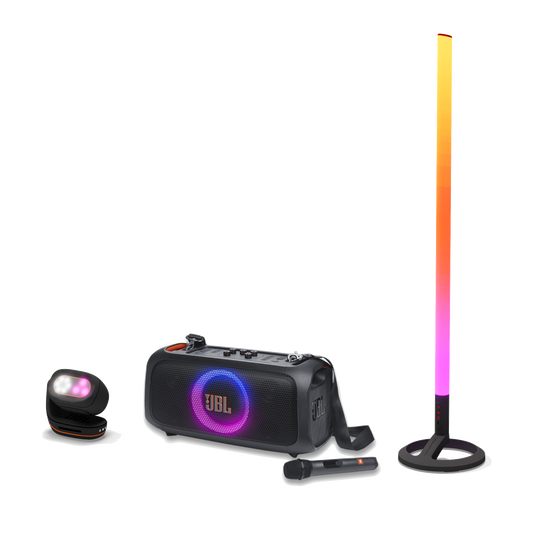 Combo JBL PartyBox On The Go + Luzes | JBL
