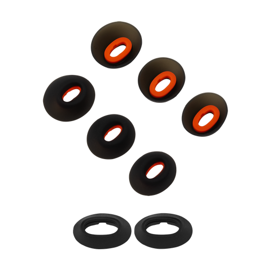 JBL Ear tips kit for Tune Flex | Kit ponteira auricular JBL Tune Flex preto