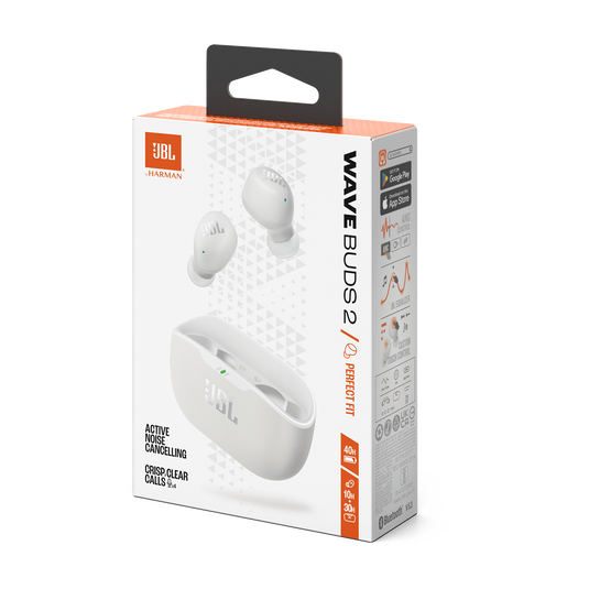 JBL Wave Buds 2 | Som envolvente e controle fácil ao alcance