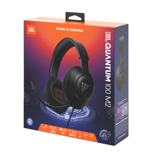 JBL Quantum 100M2 | Headset Gamer com Microfone