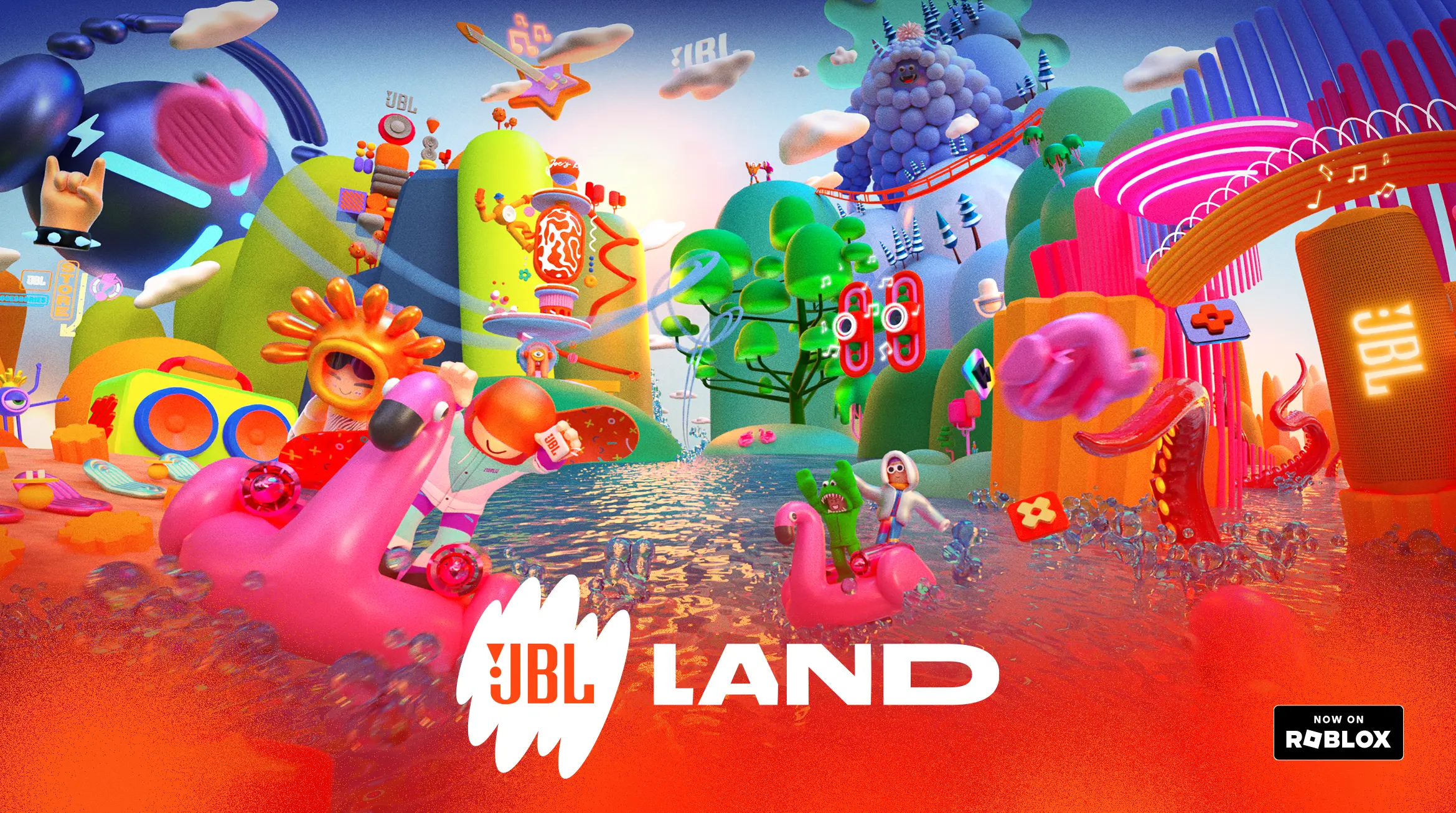 Experimente o universo JBL Land na Robox